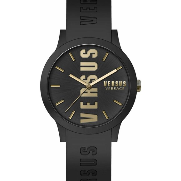 Versace | Accessories | Sale Versace Versus Gold Letter Watch | Poshmark